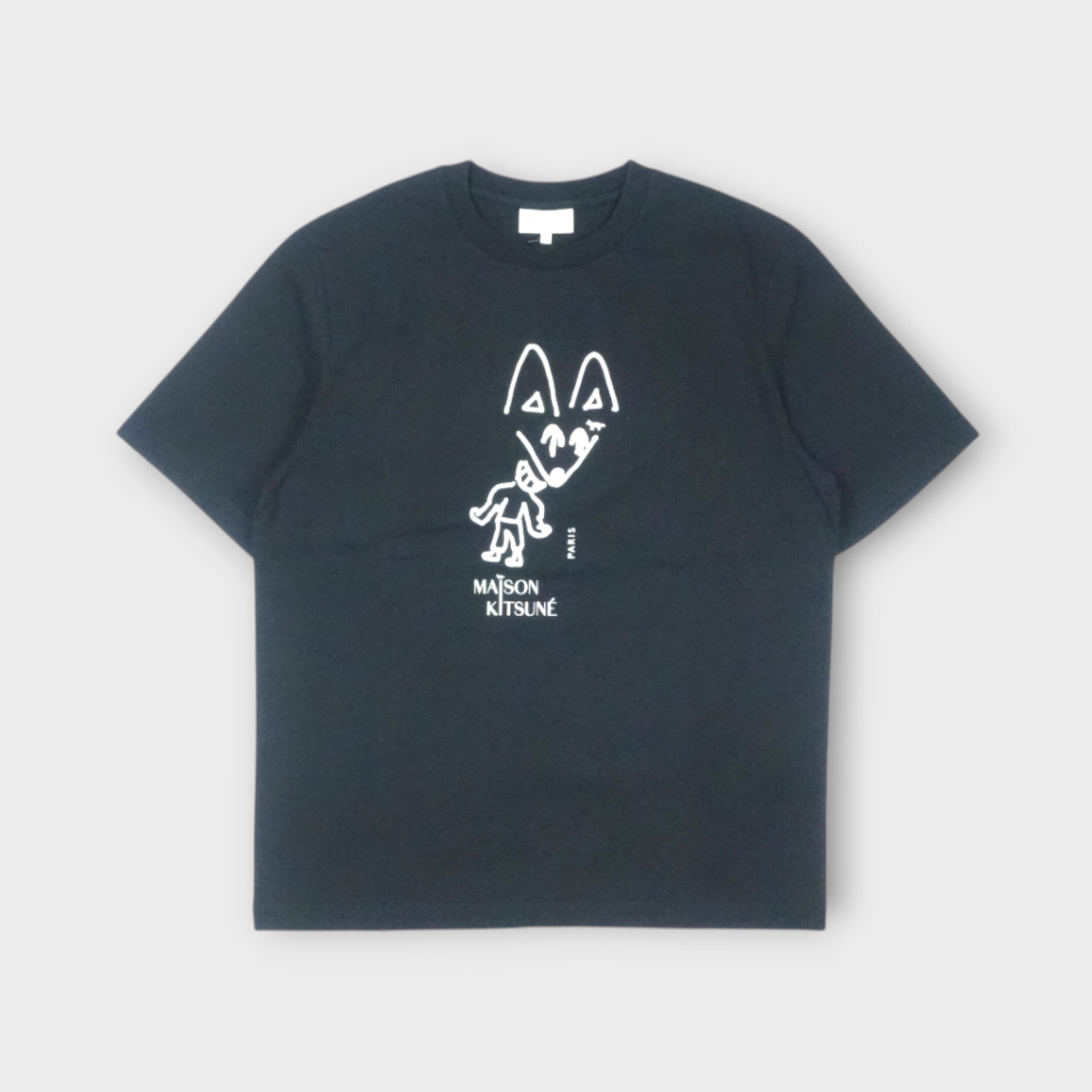 MAISON KITSUNÉ PARTY FOX COMFORT TEE-SHIRT – mou by ACROPOLIS
