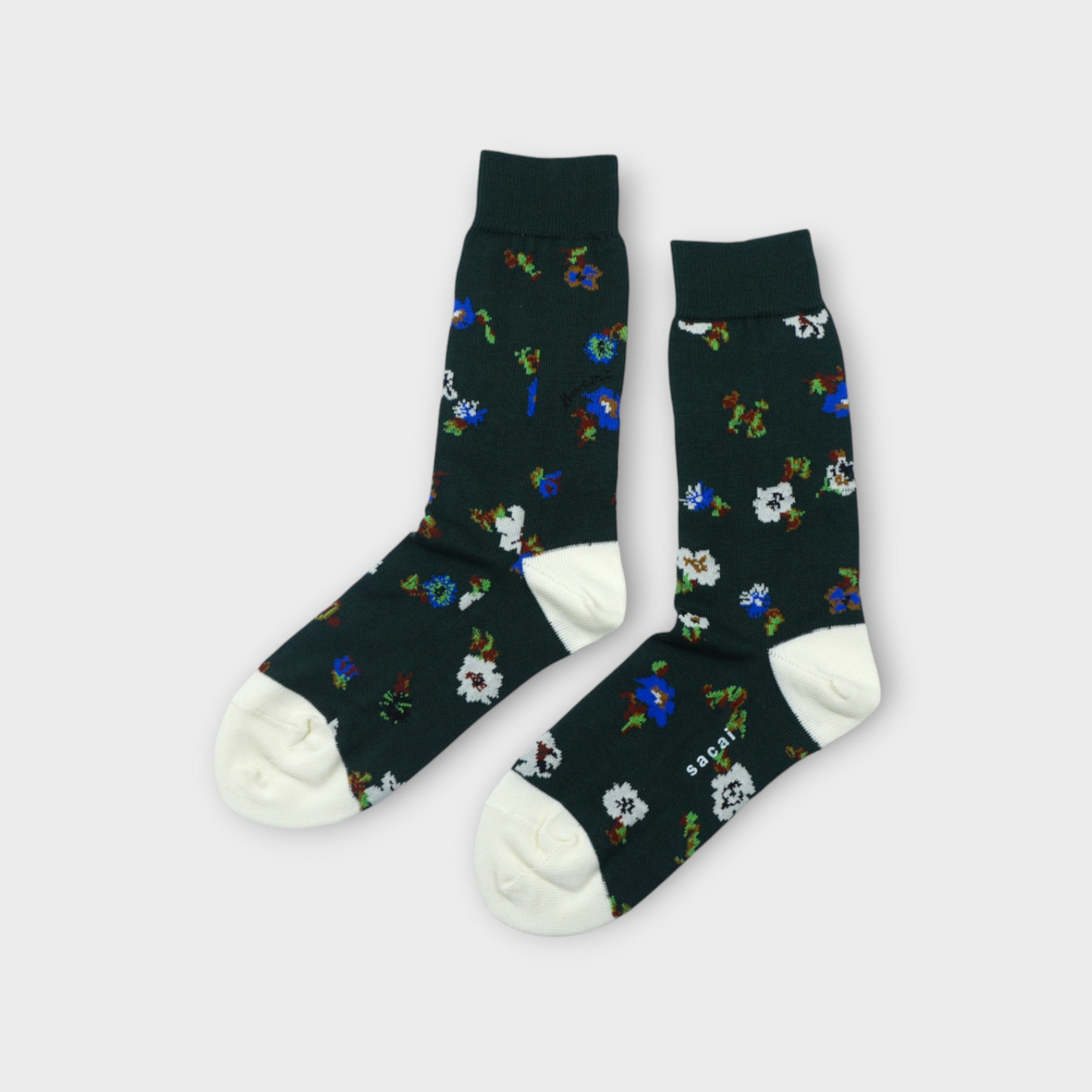 sacai UNISEX Floral Socks – mou by ACROPOLIS